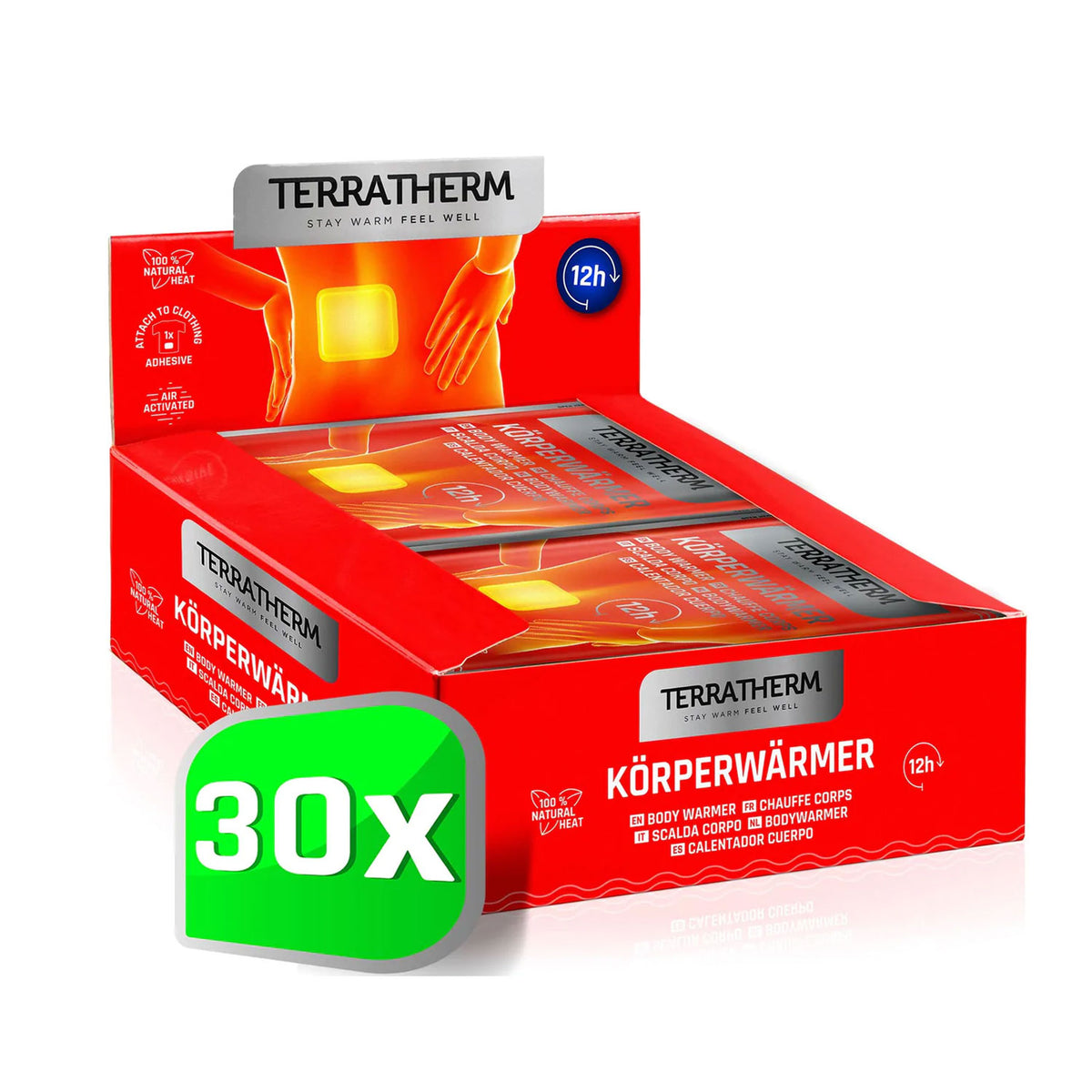 Körperwärmer: Wärmepflaster von TerraTherm®